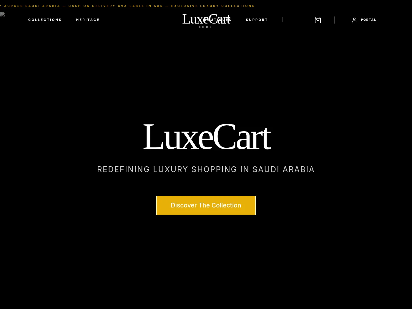 LuxeCart Shop