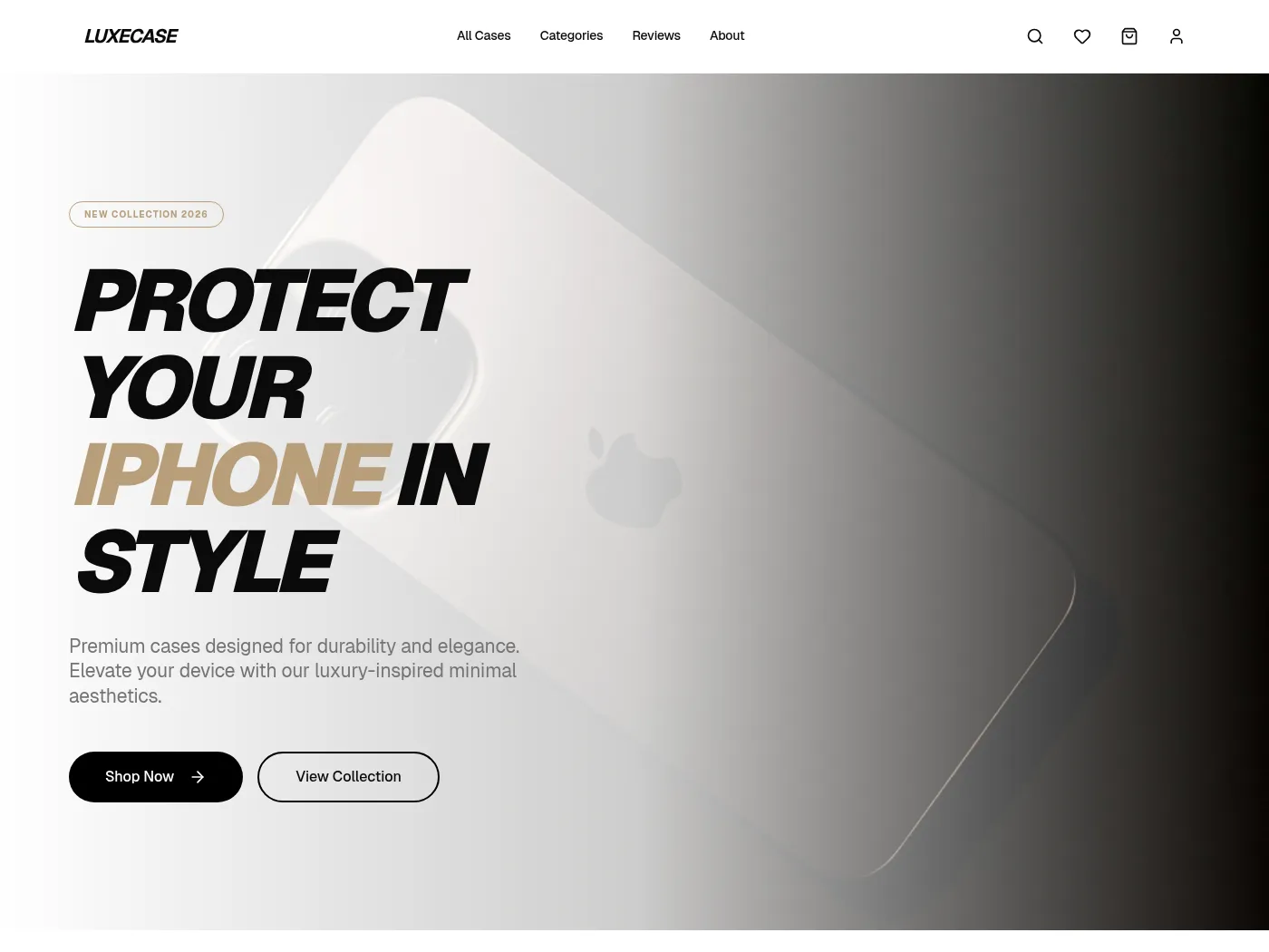 LuxeCase Storefront