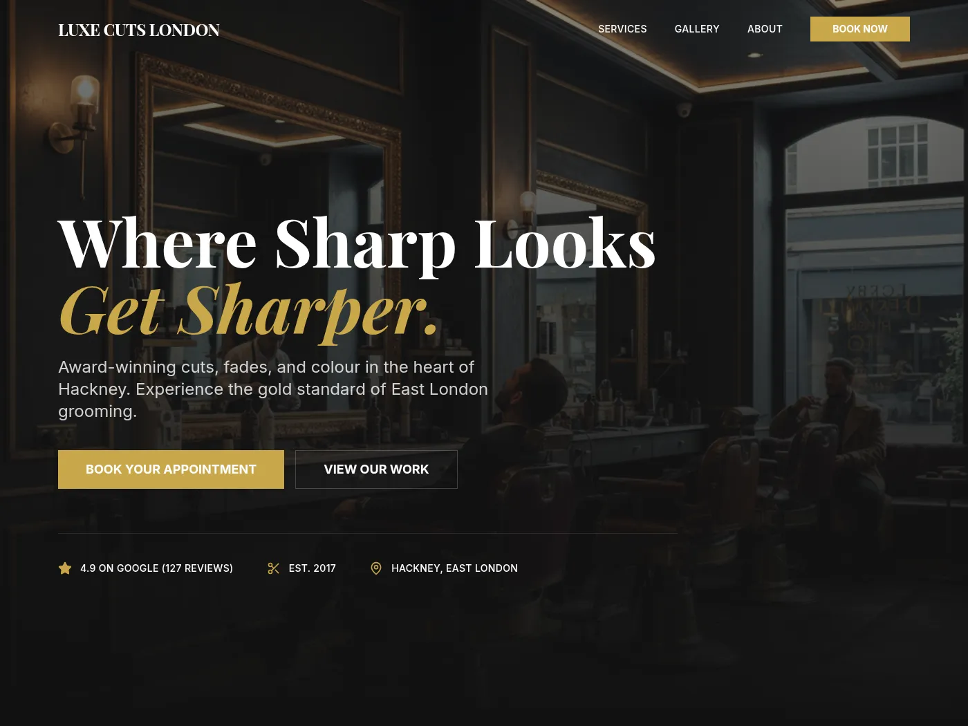 Luxe Cuts London Web