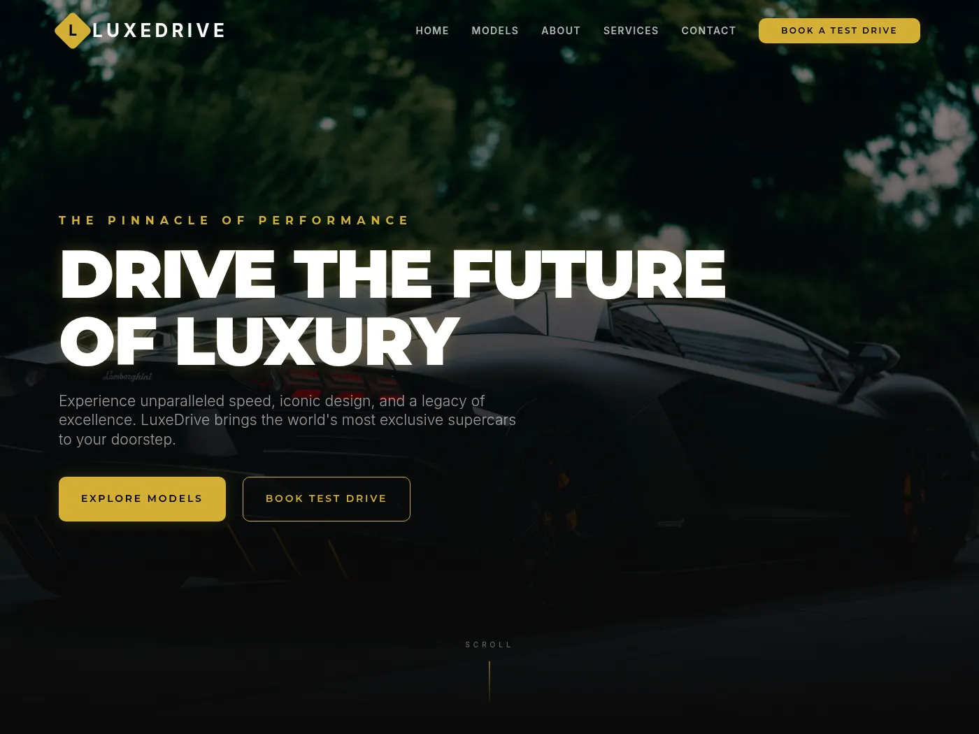 LuxeDrive Car Dealership
