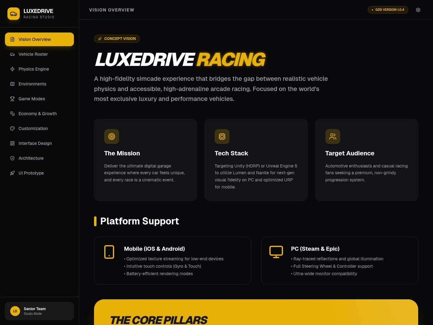 LuxeDrive Racing