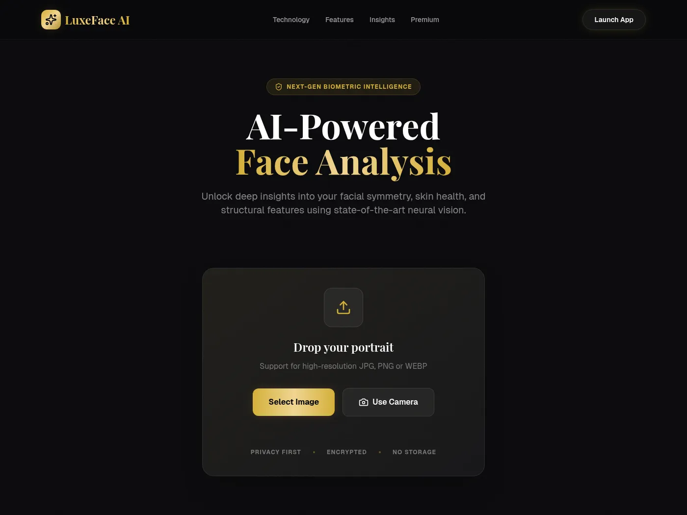 LuxeFace AI Frontend
