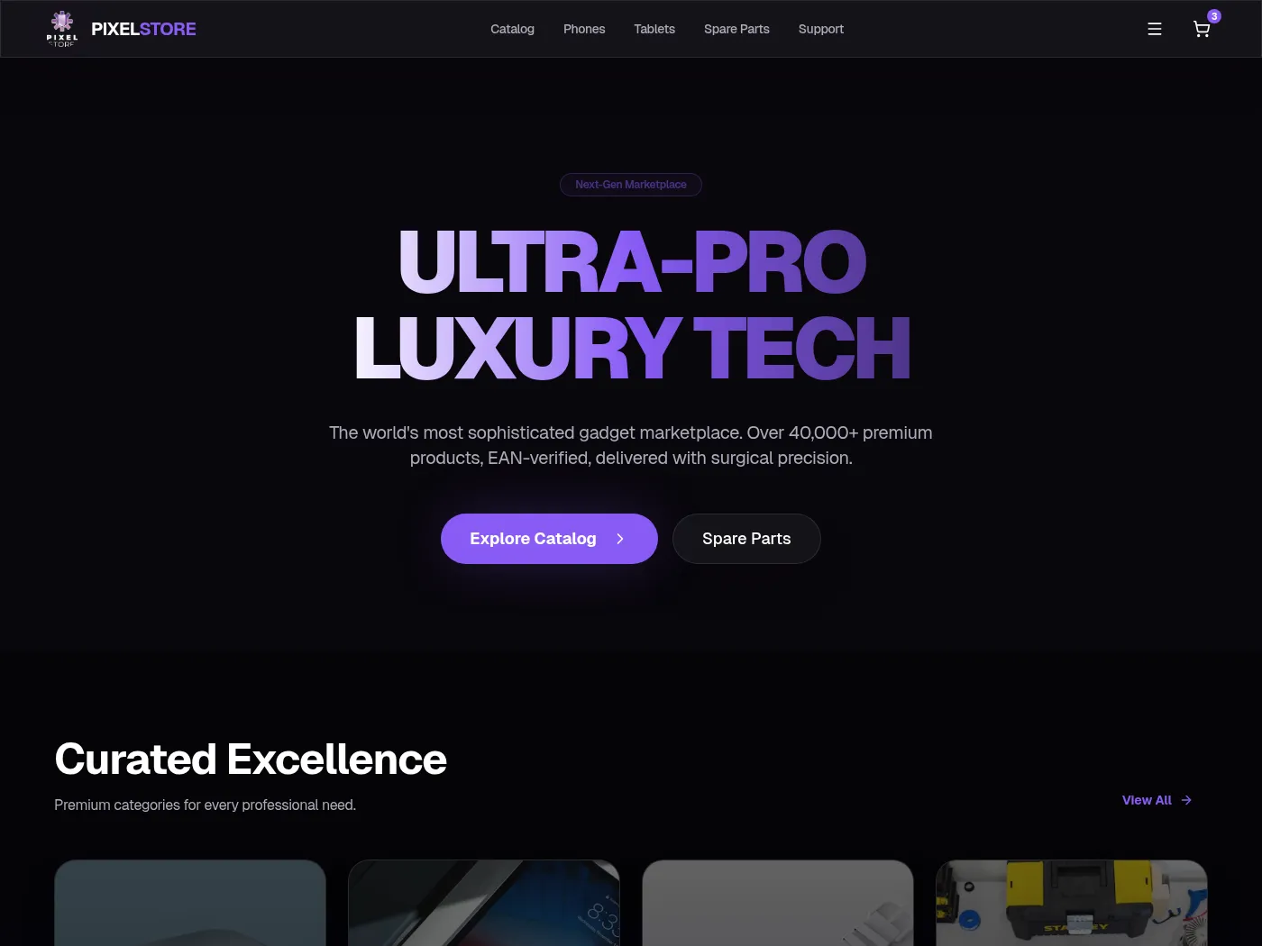 LuxeGadget Marketplace