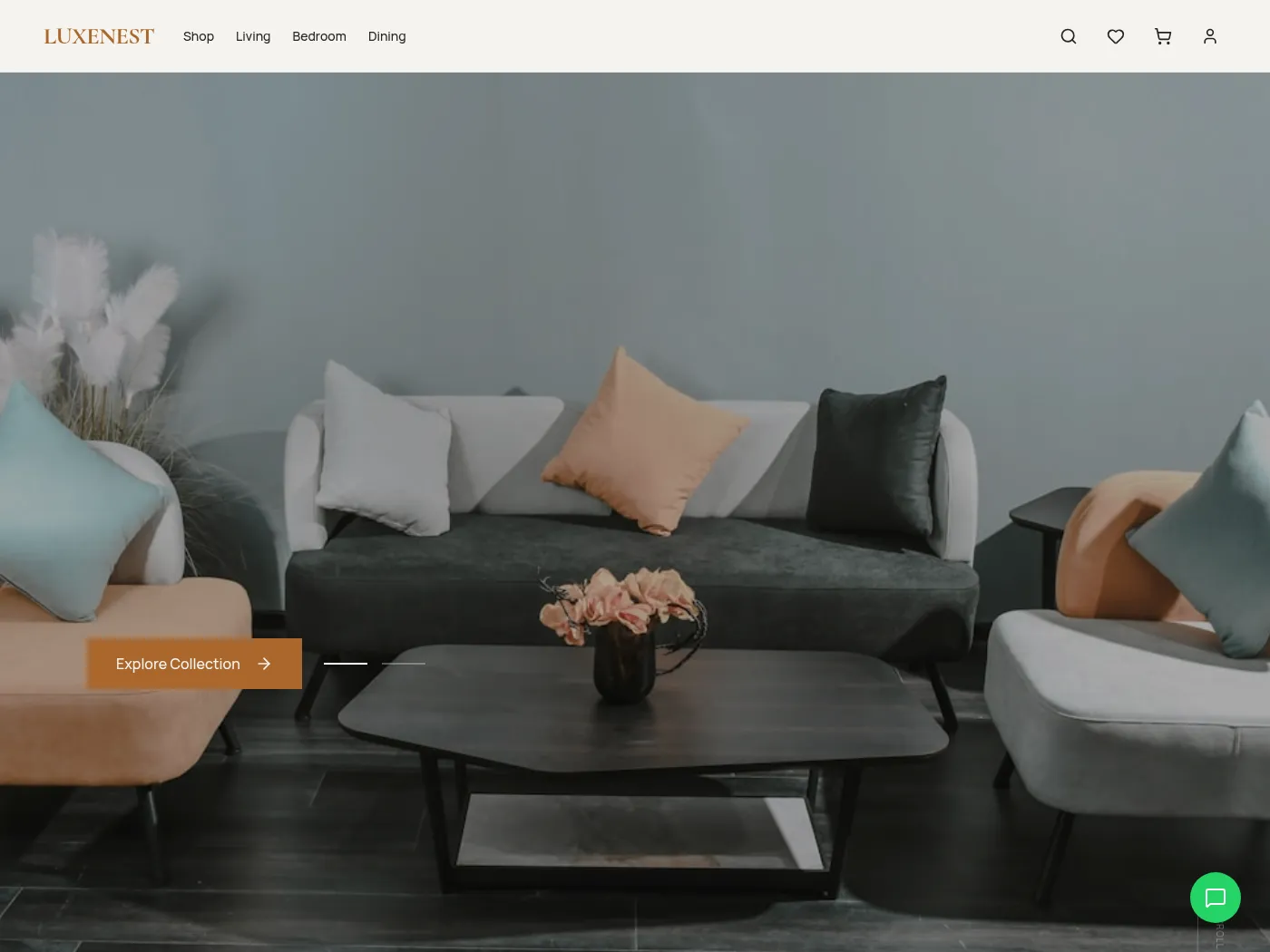 LuxeNest Furniture Store