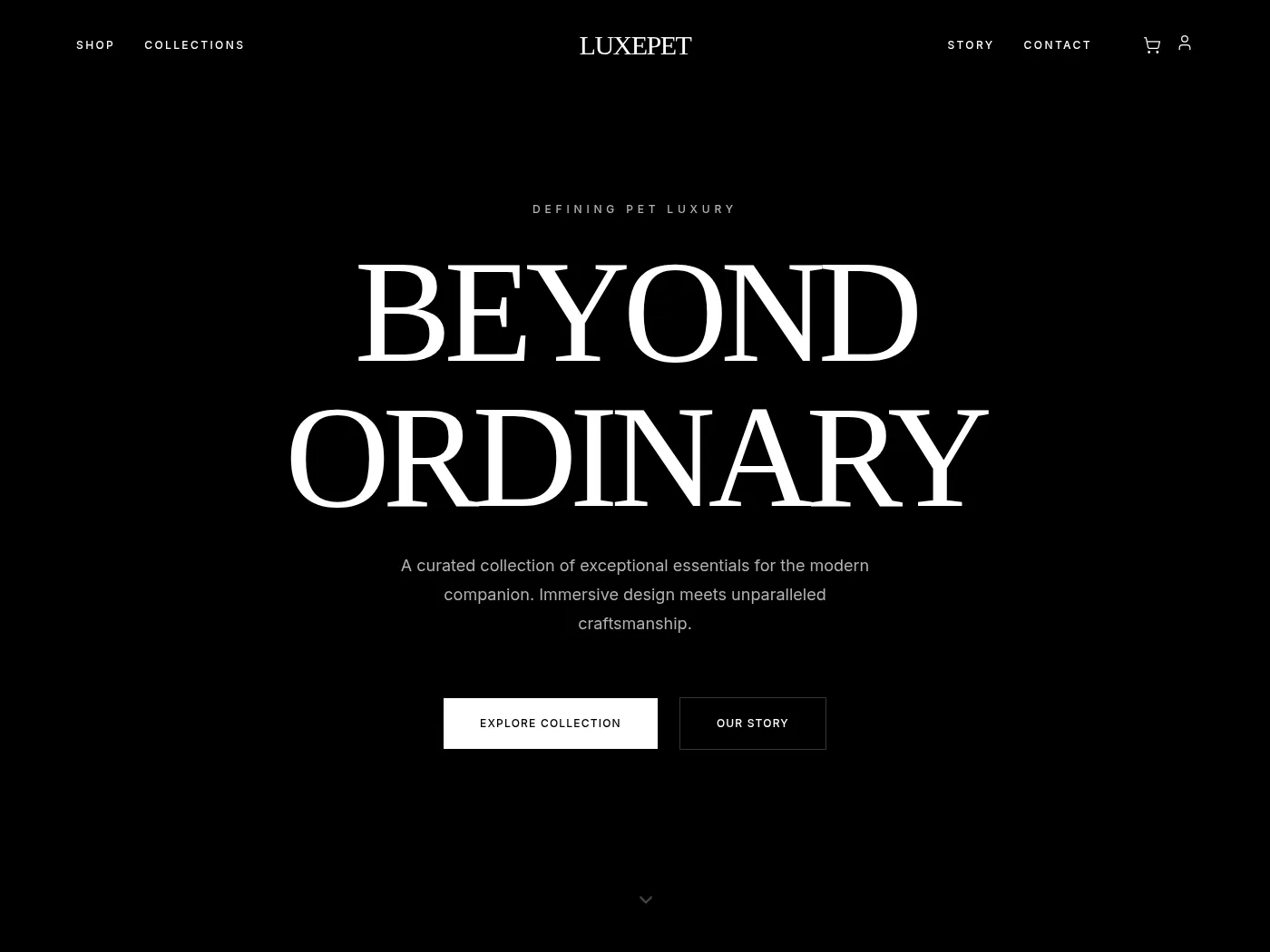 LuxePet 3D Commerce