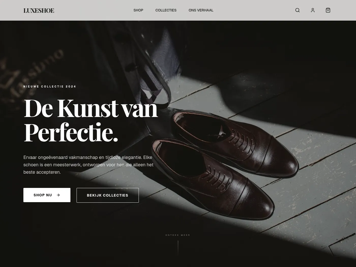 LuxeShoe Webstore