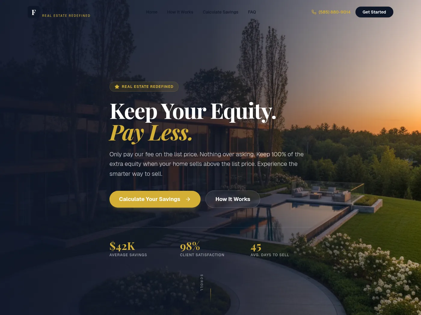 LuxEstate Landing Revamp
