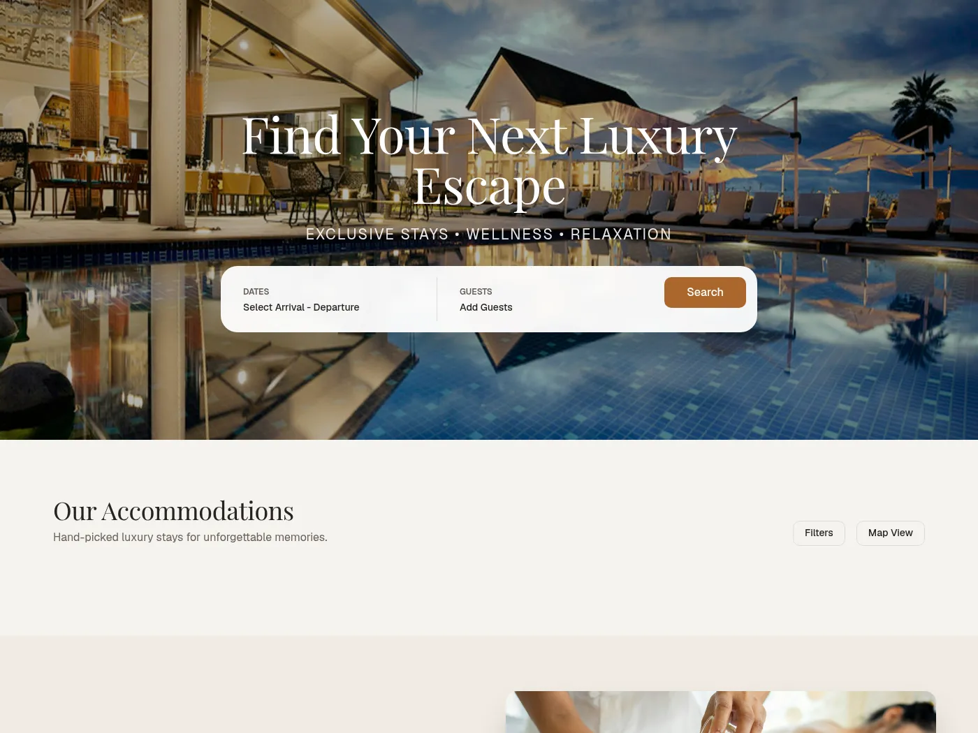 LuxeStay SaaS Platform