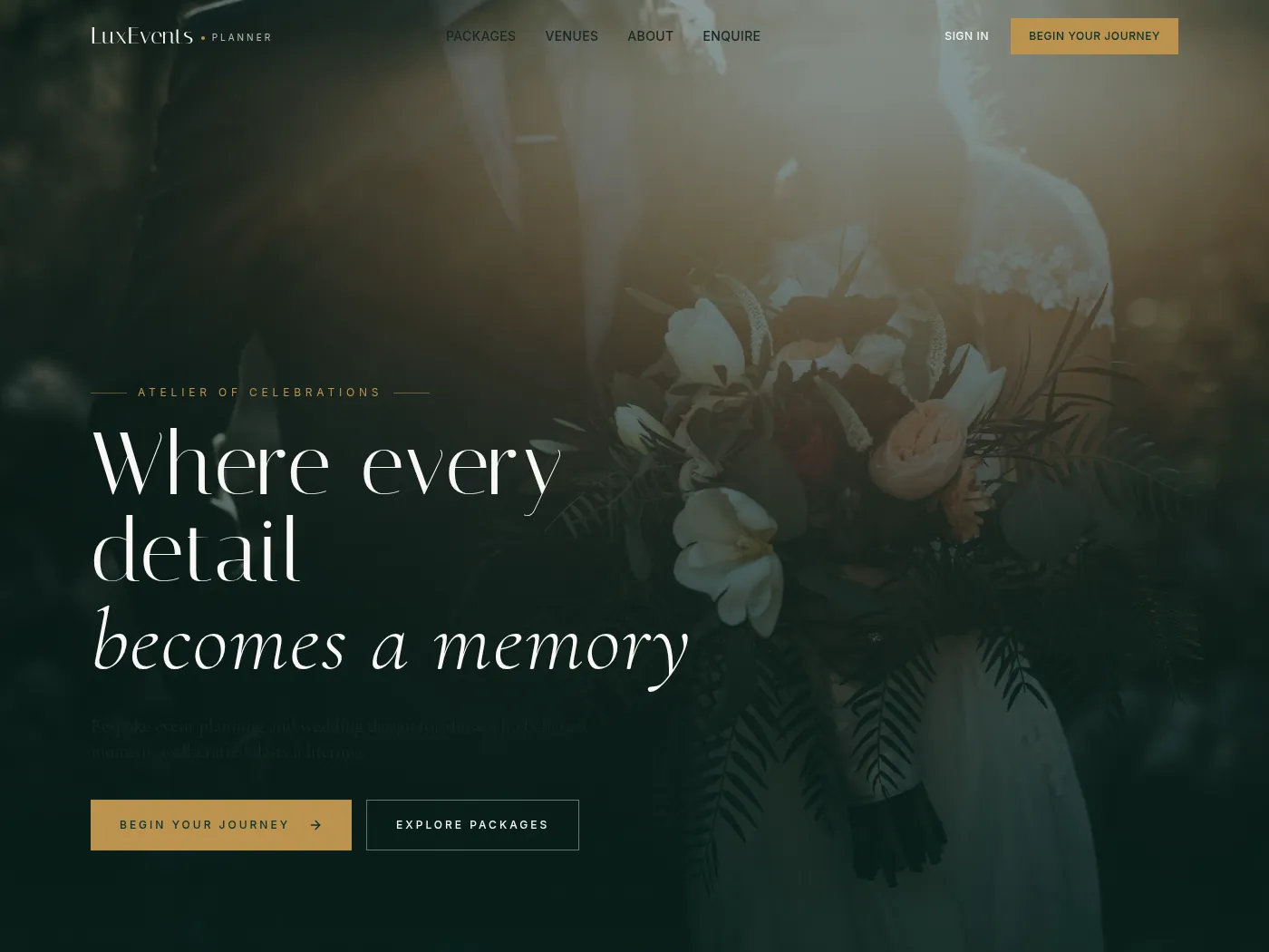 LuxEvents Planner