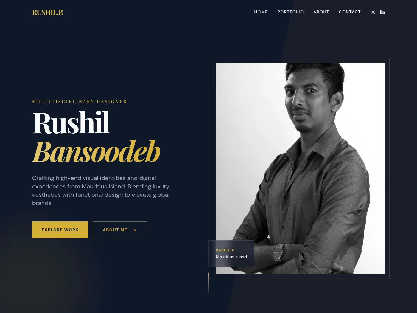 Luxfolio Rushil Edition