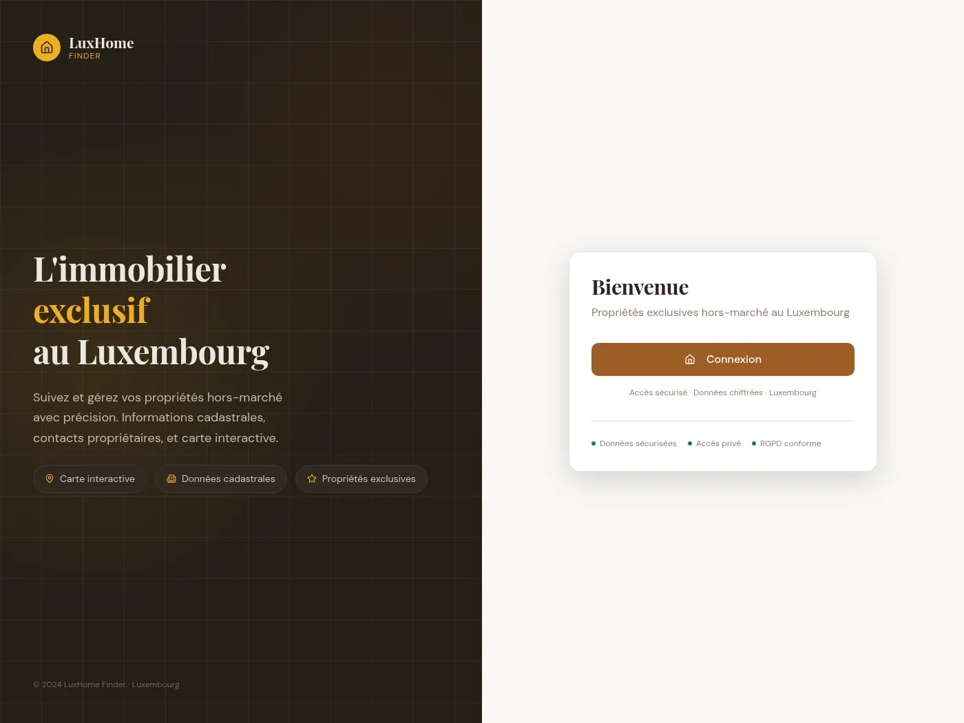 LuxHome Finder