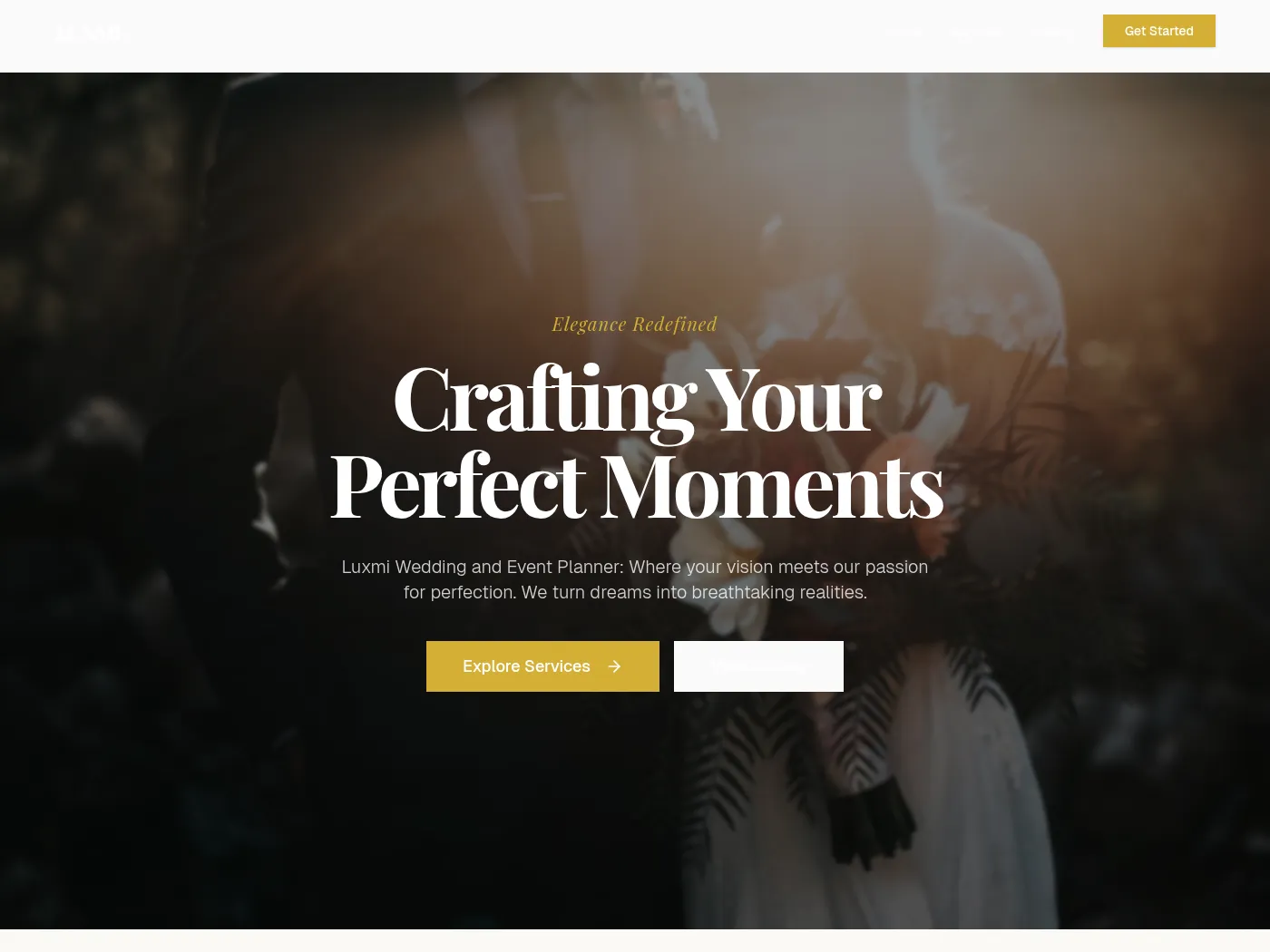 Luxmi Events Booking
