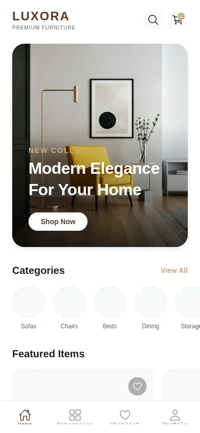 Luxora Mobile Shop