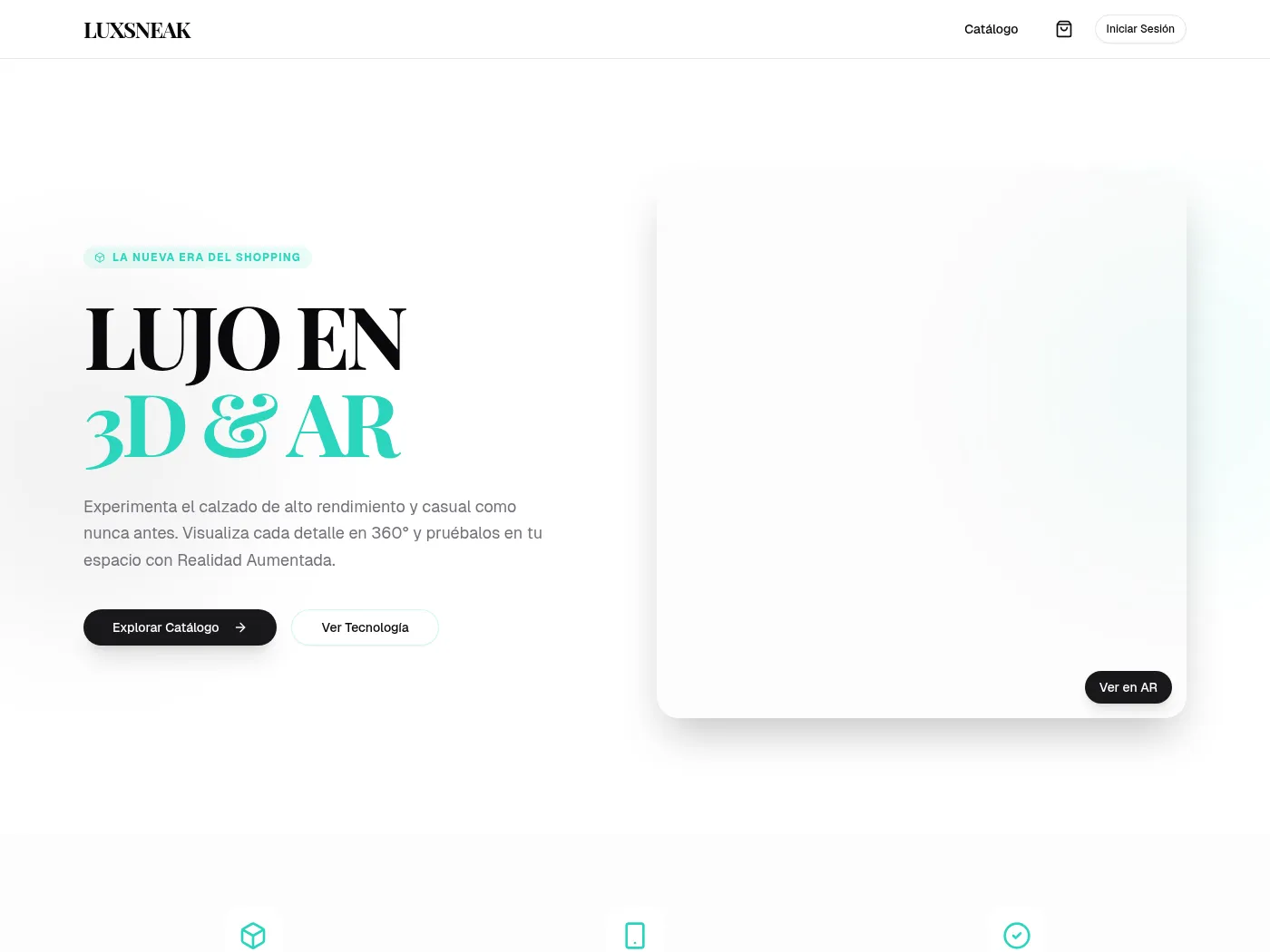 LuxSneak 3D E-Shop