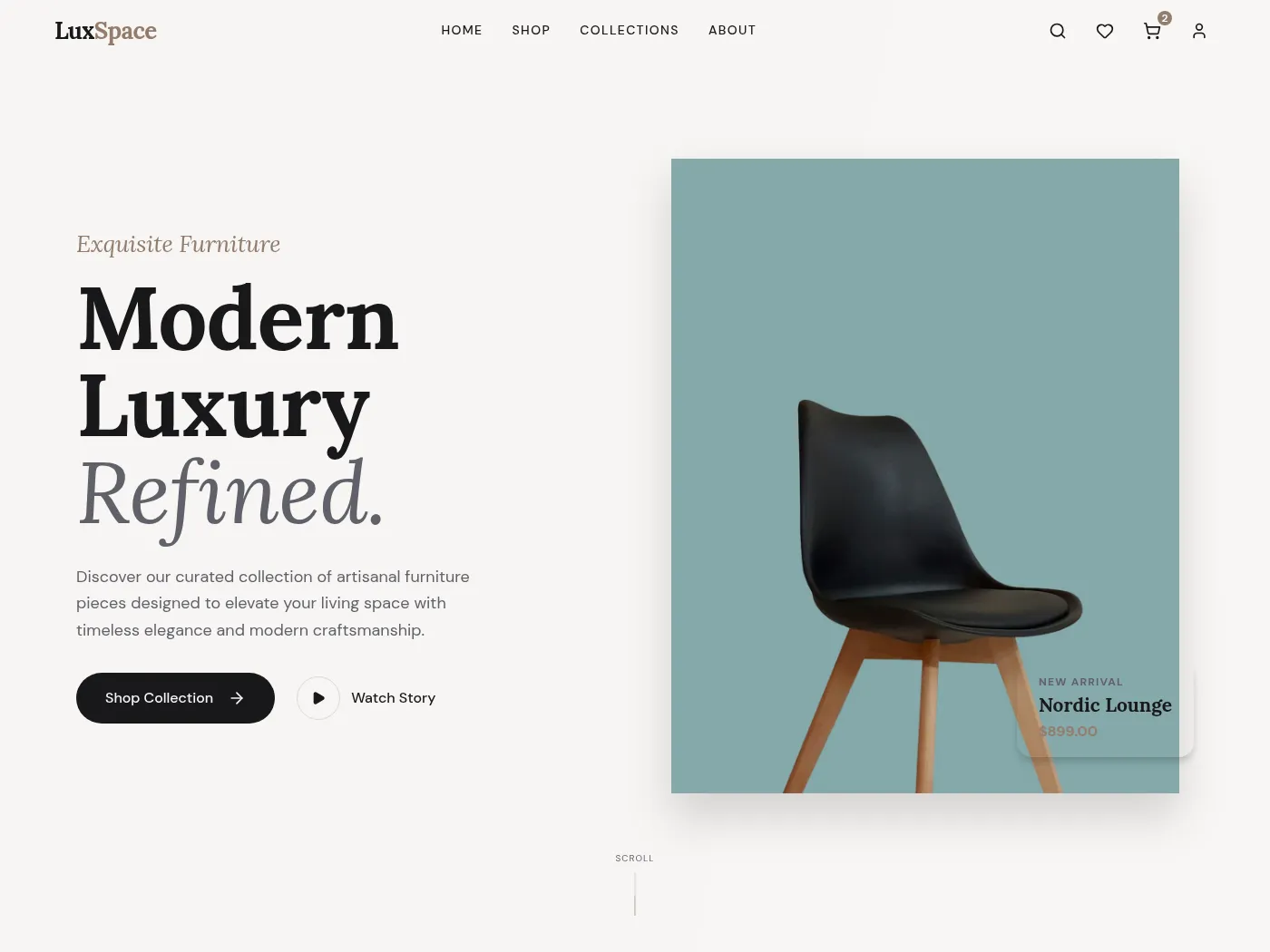 LuxSpace Furniture Shop