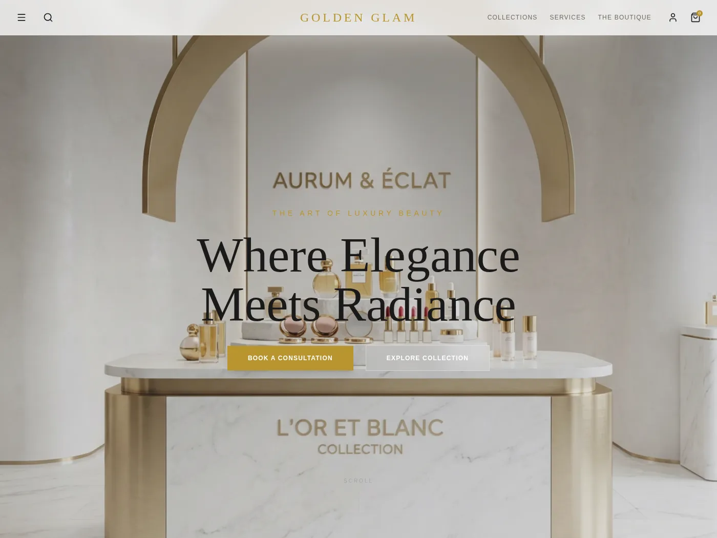 Golden Glam Boutique