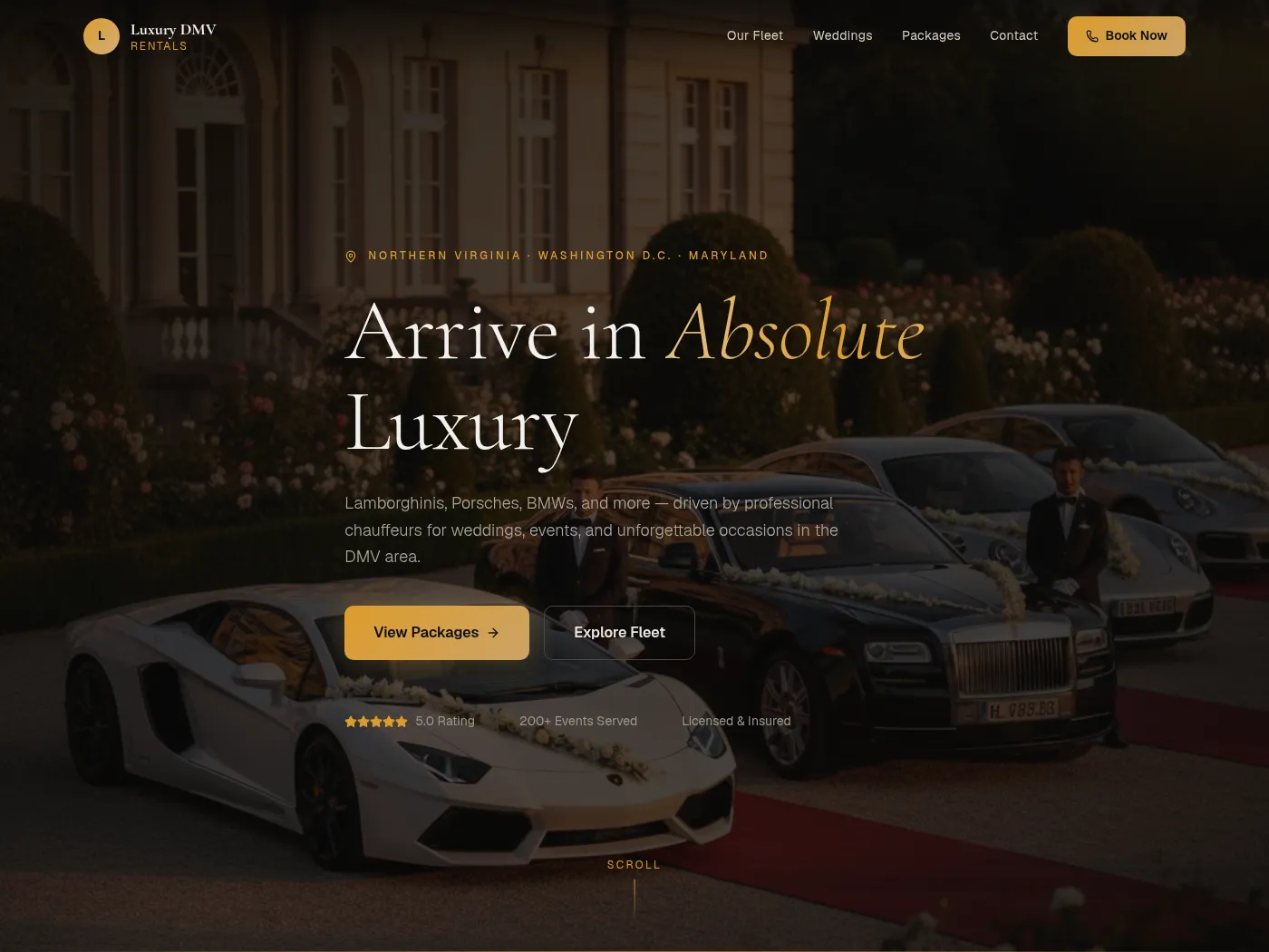 Luxury DMV Rentals