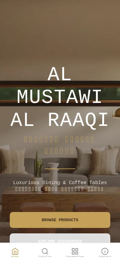 Majestic Tables Catalog