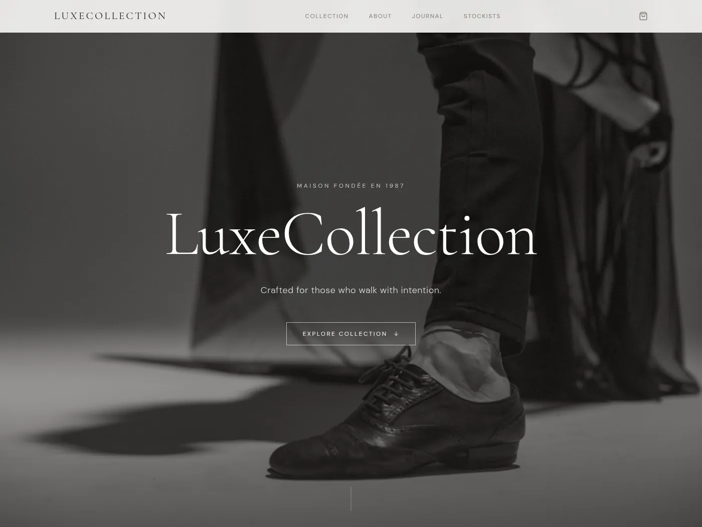 LuxeCollection Landing Page