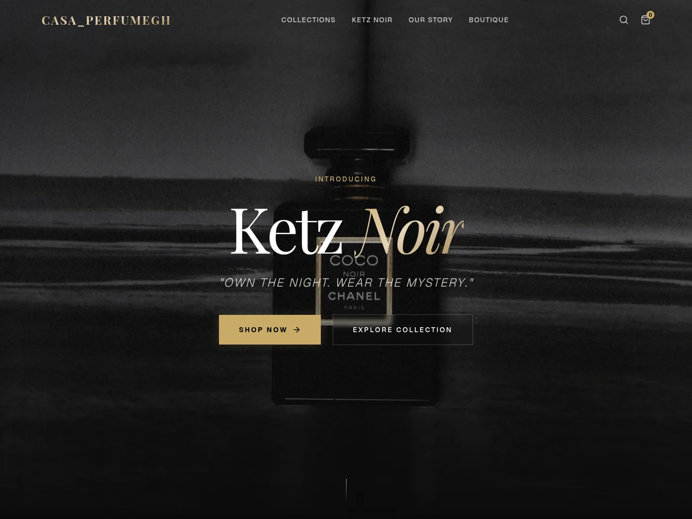Casa Perfumegh Luxury Web