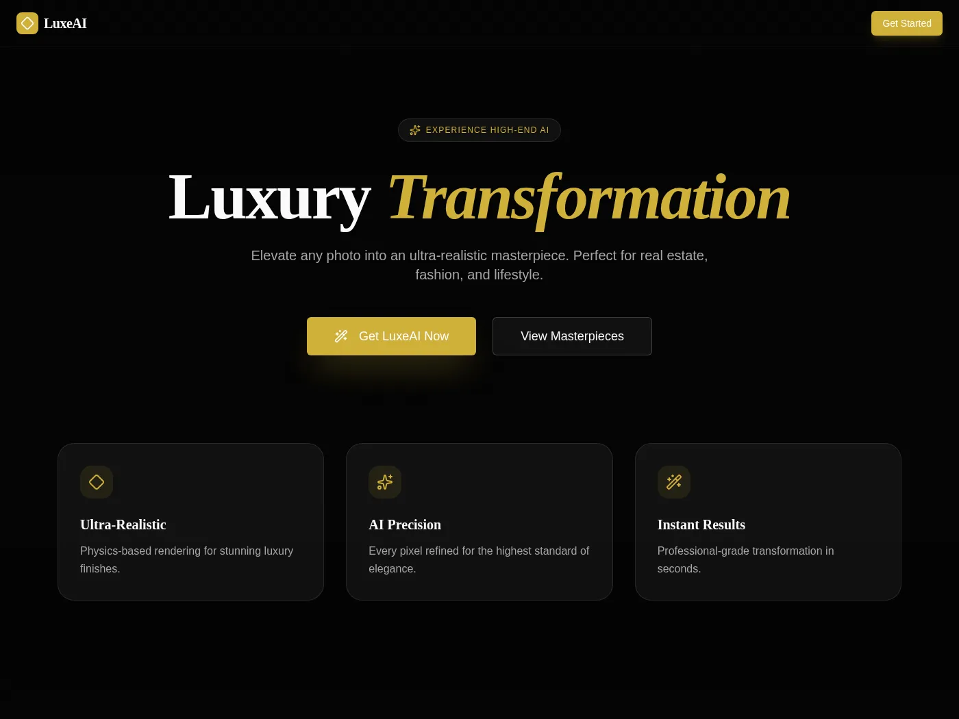Luxury Photo Transformer