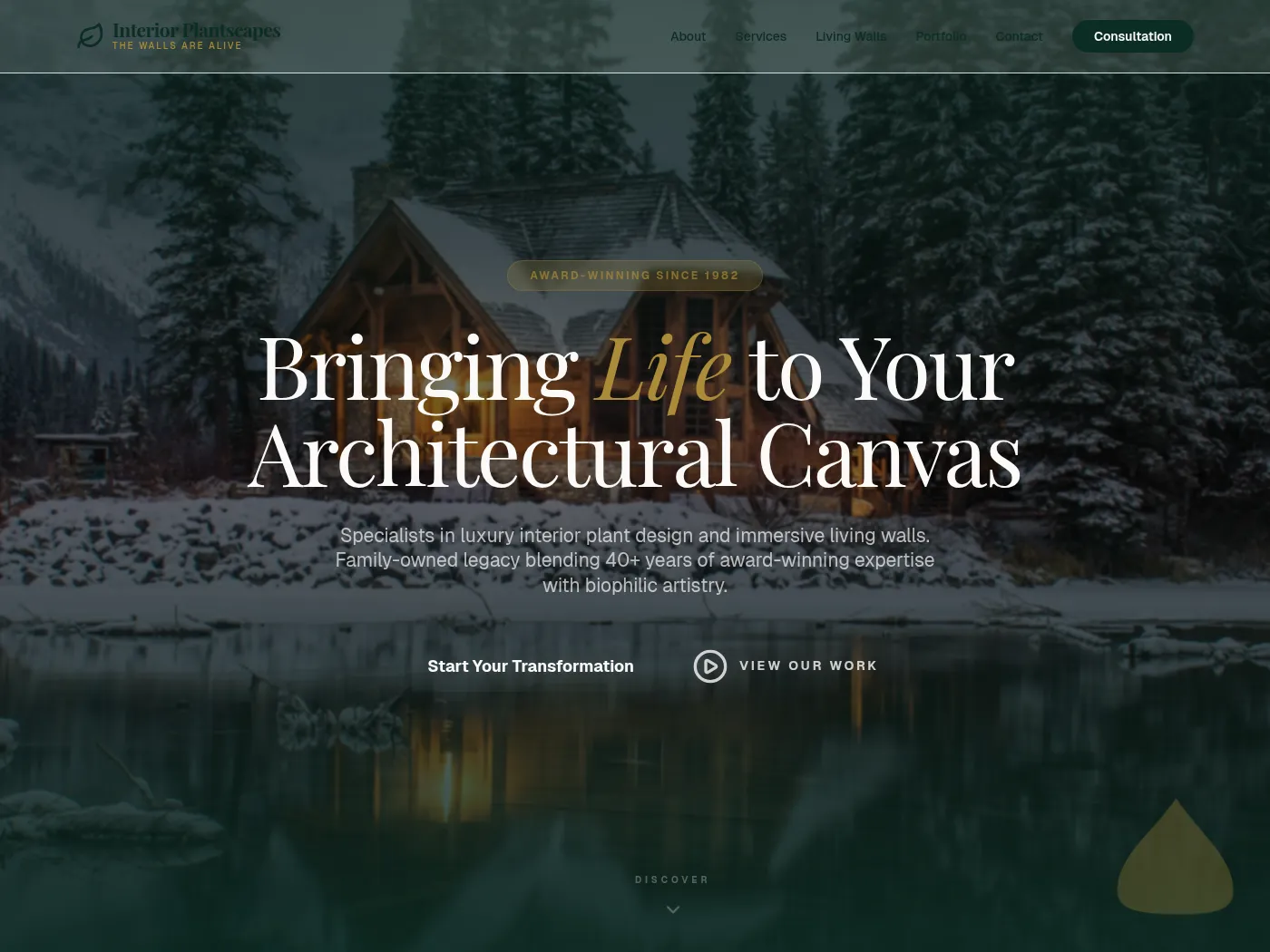 Interior Plantscapes Luxury Site
