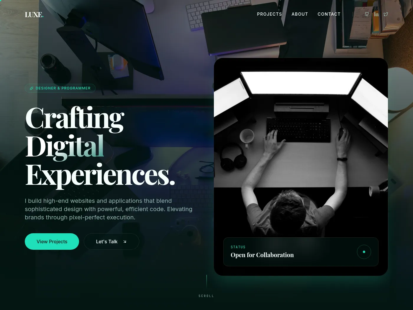 Luxe Web Portfolio