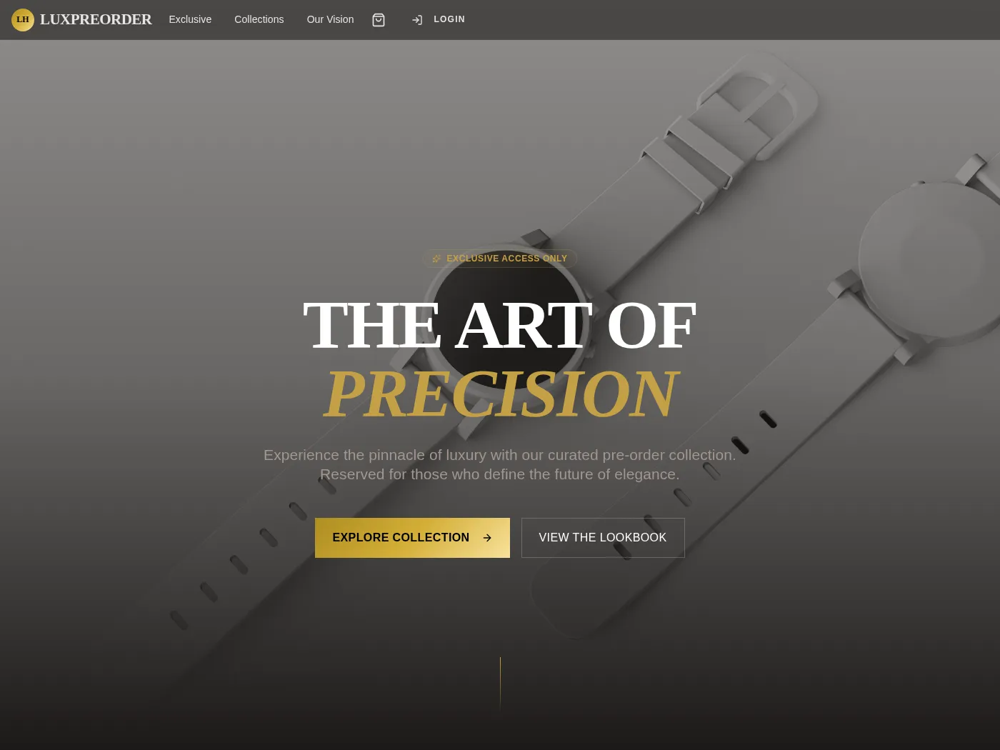 LuxPreOrder Hub