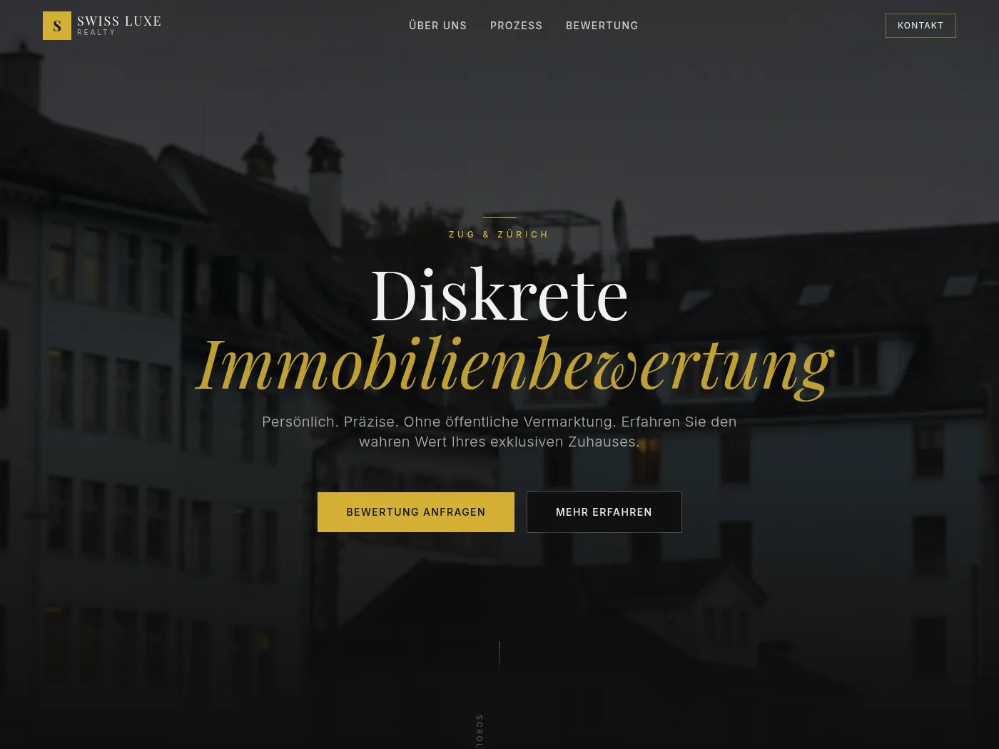 Swiss Luxe Realty Landing