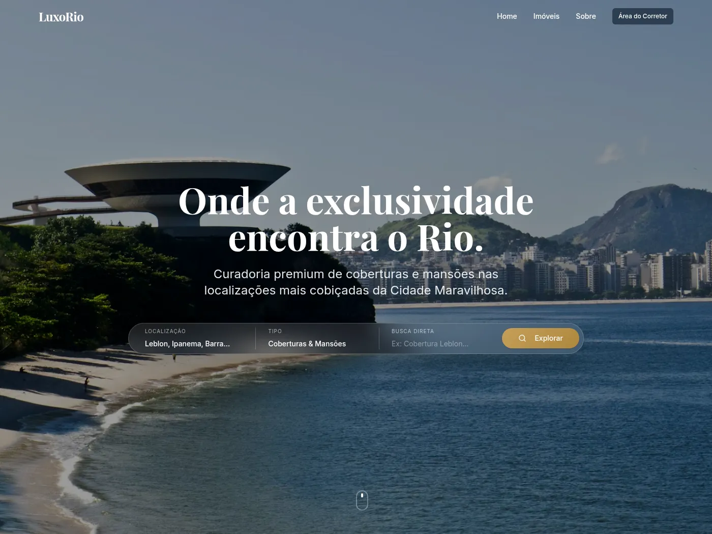 LuxoRio Realty Site