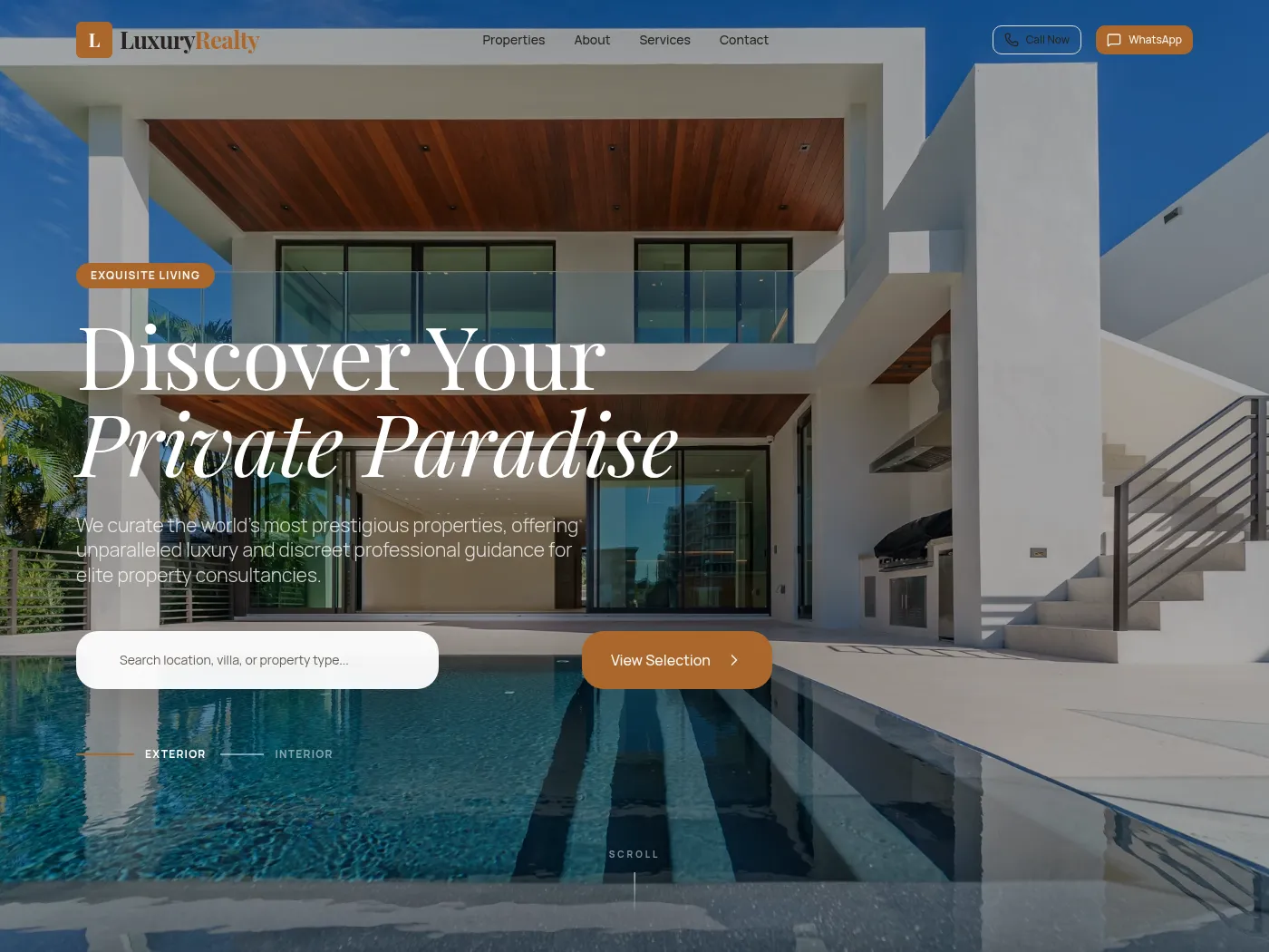 Luxury Realty Website