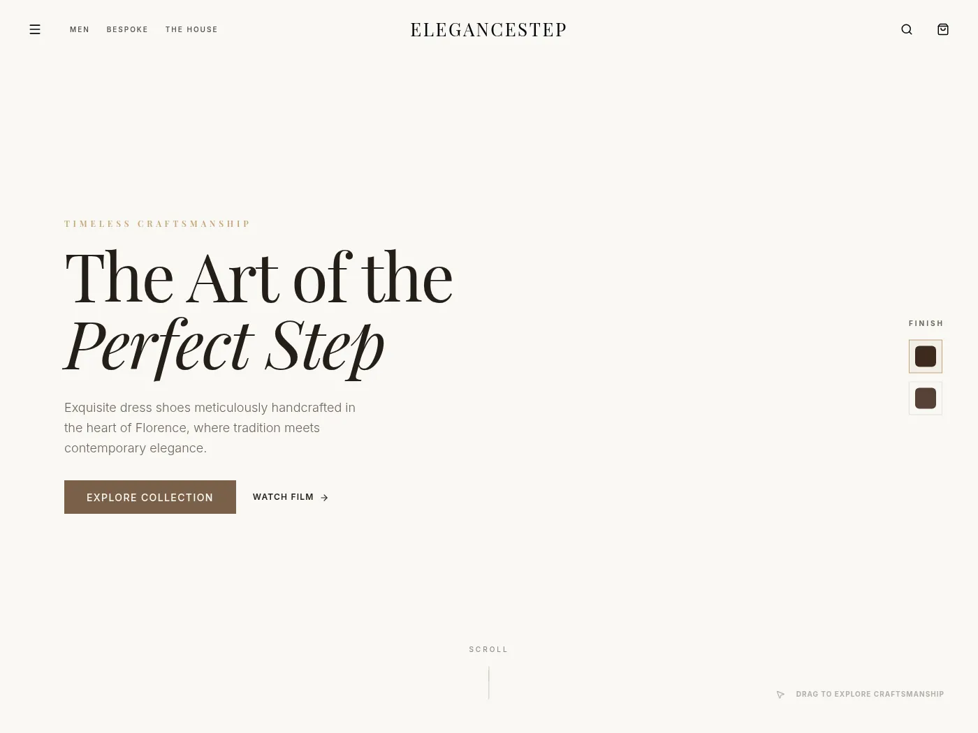 EleganceStep 3D Site