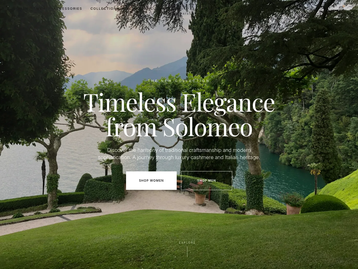 Luxury Shop Website