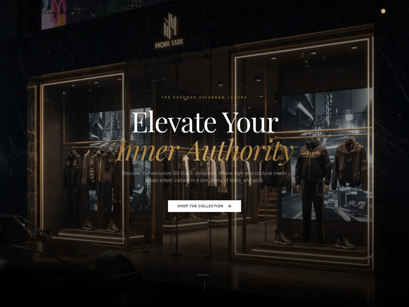 Luxury Storefront Web
