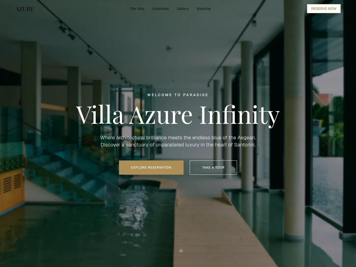 Luxury Villa Booking Site