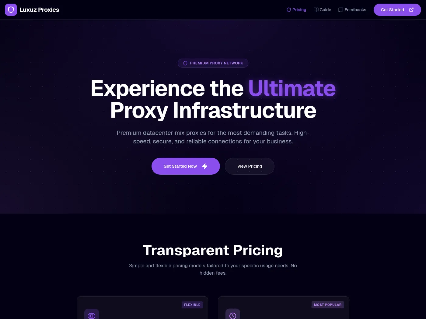 Luxuz Proxies Web