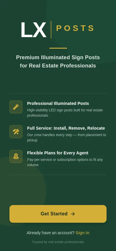 LX Posts Service Portal