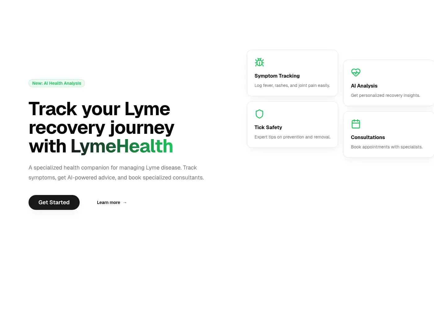 Lyme Health Tracker