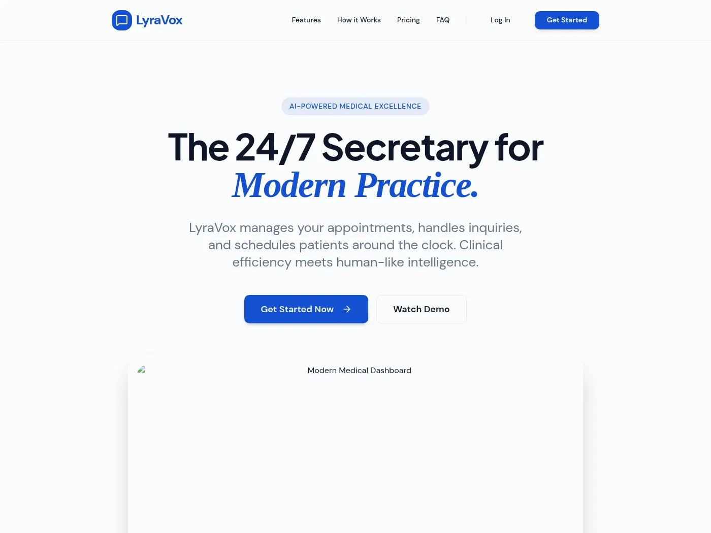 LyraVox Medical Secretary