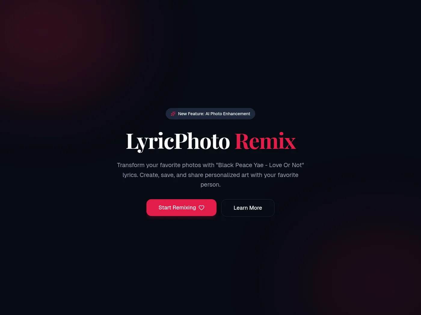 LyricPhoto Remix
