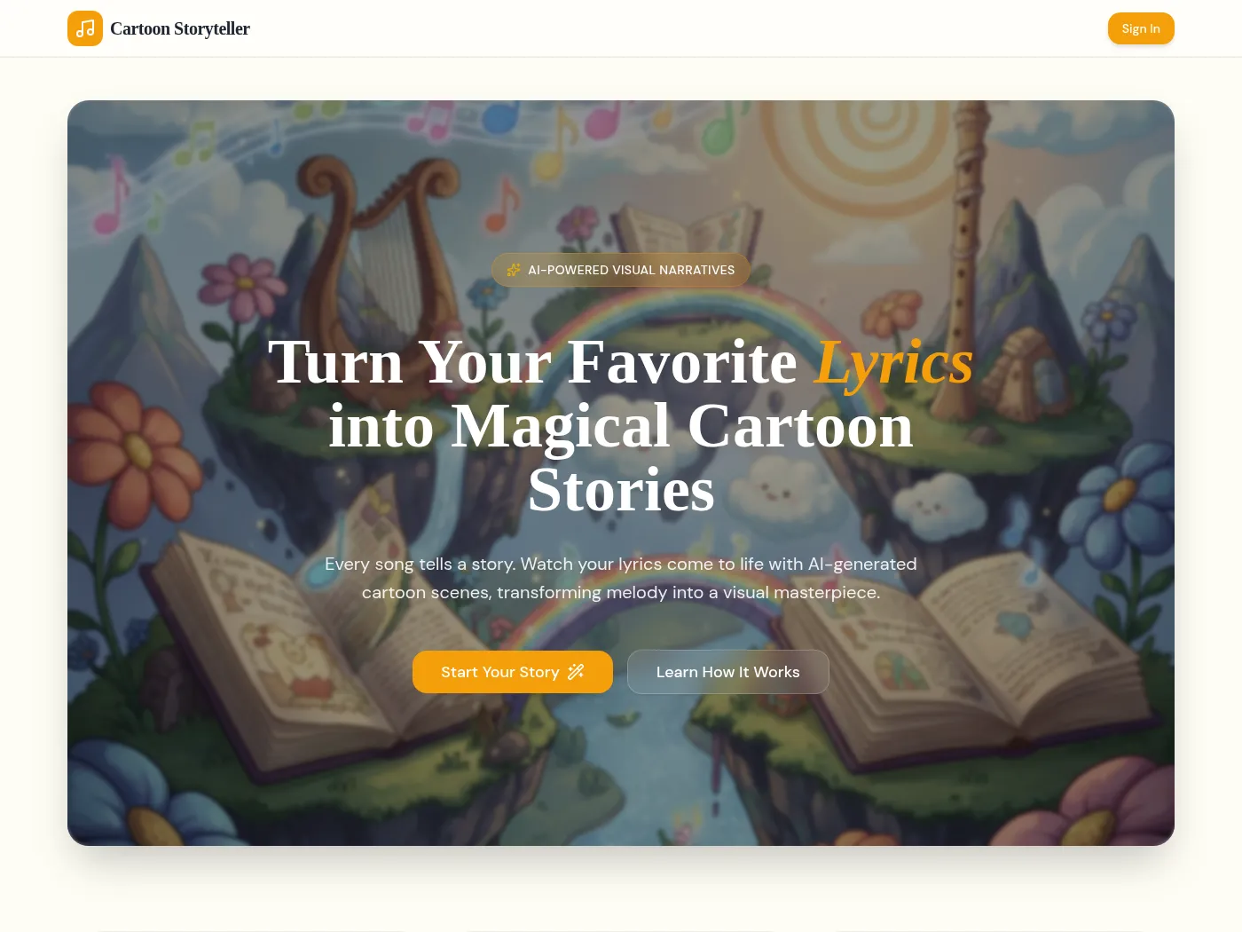 Cartoon Storyteller