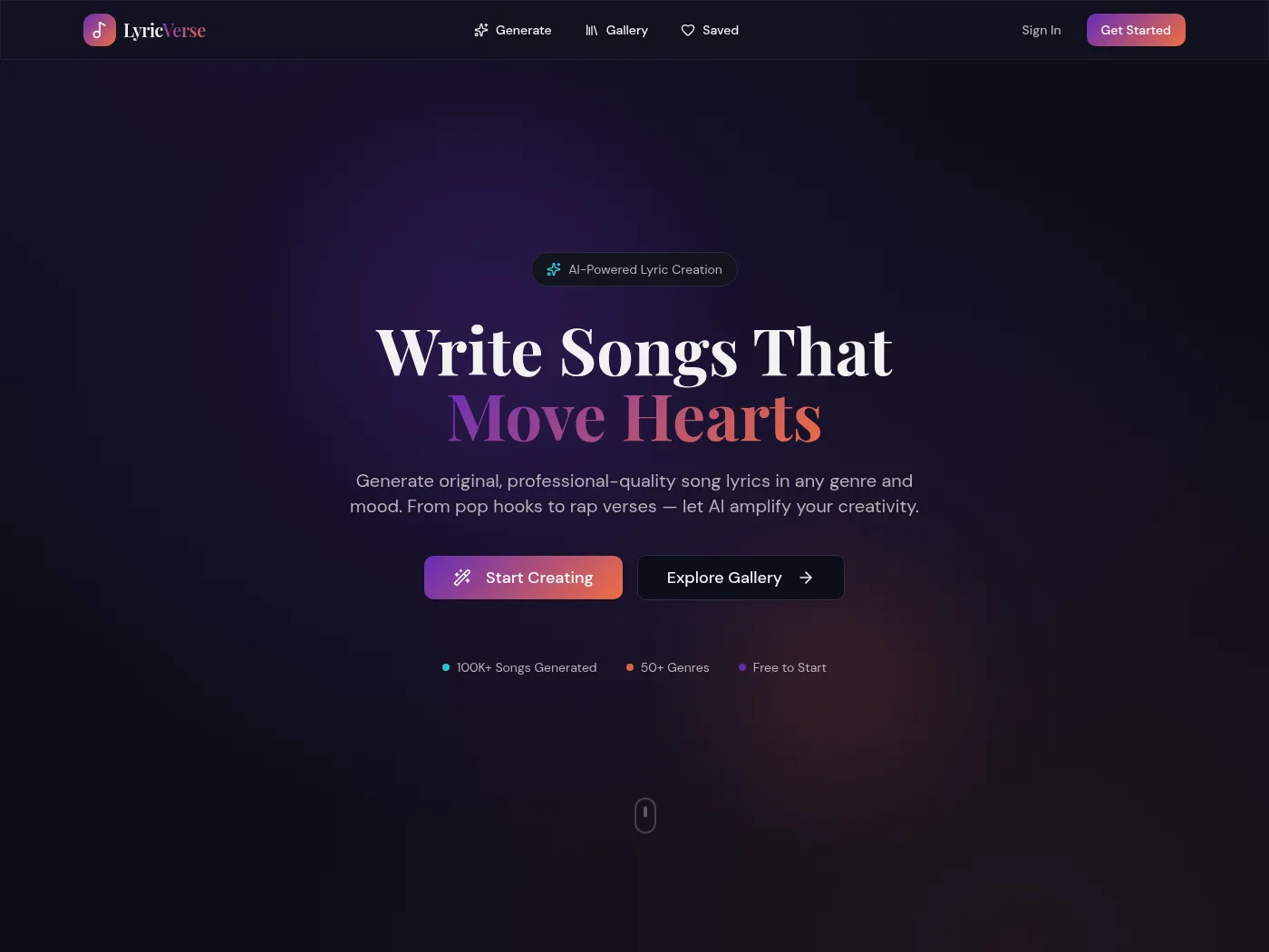 LyricVerse AI Studio