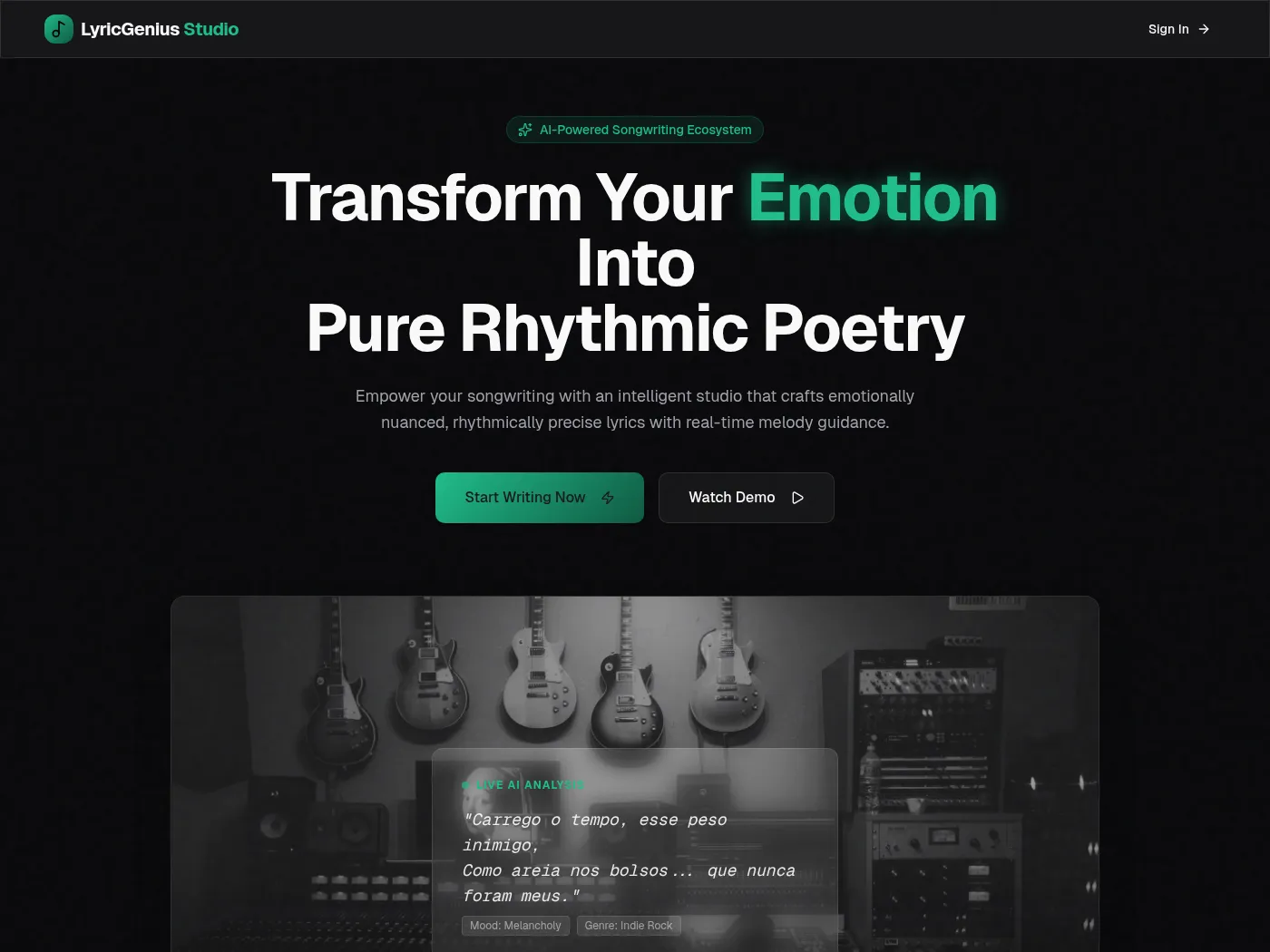 LyricGenius Studio