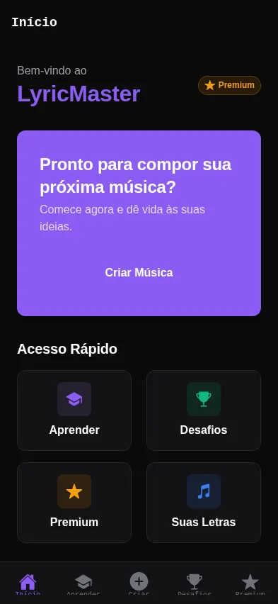 LyricMaster Songwriter App