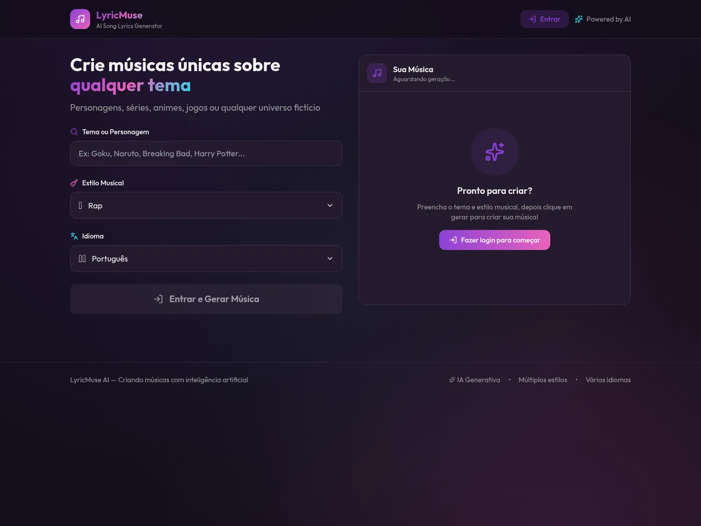 LyricMuse AI