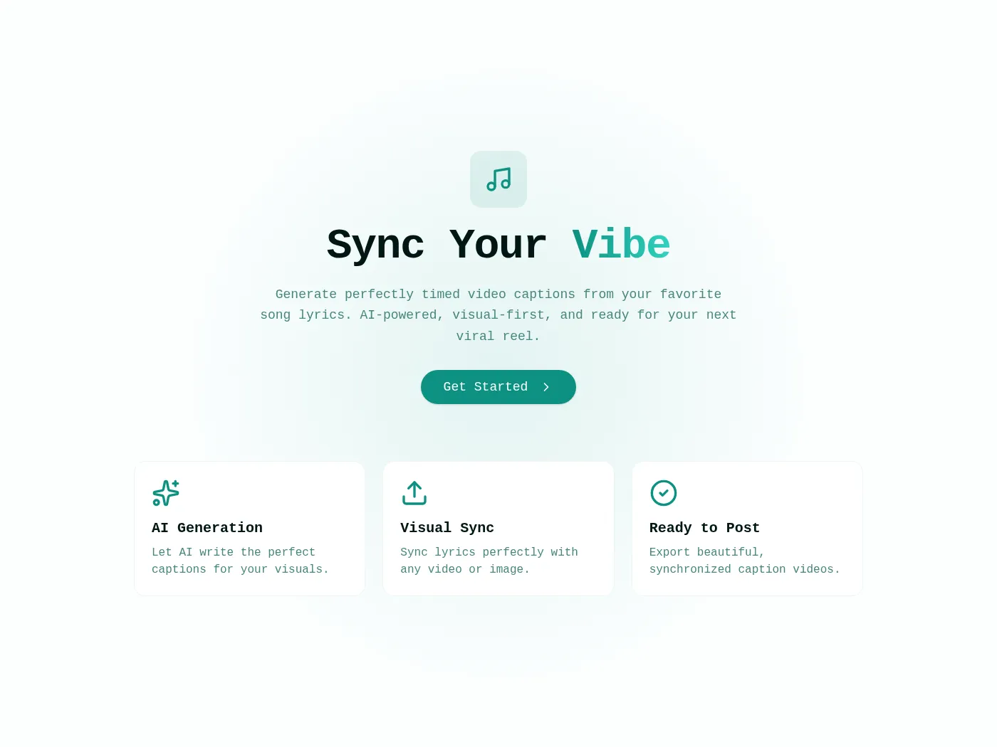 LyricSync Captions