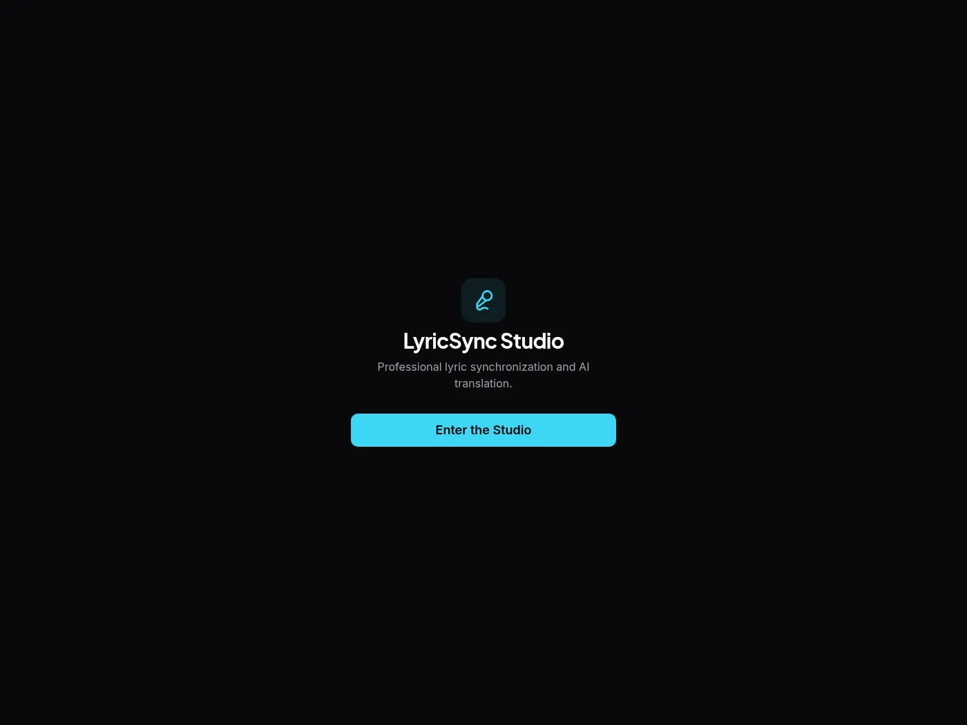 LyricSync Studio