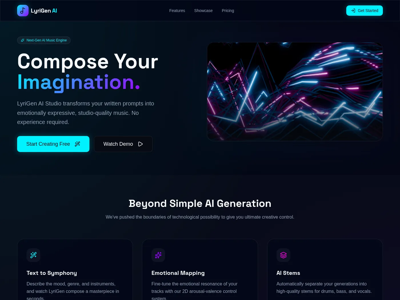 LyriGen AI Studio