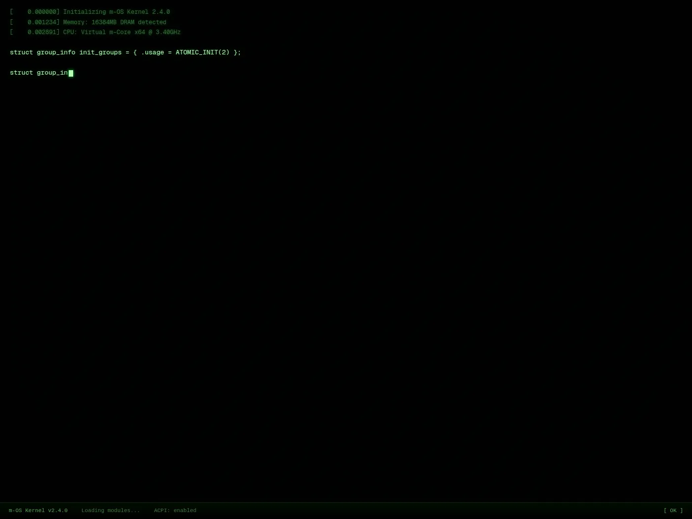 m OS Web Desktop