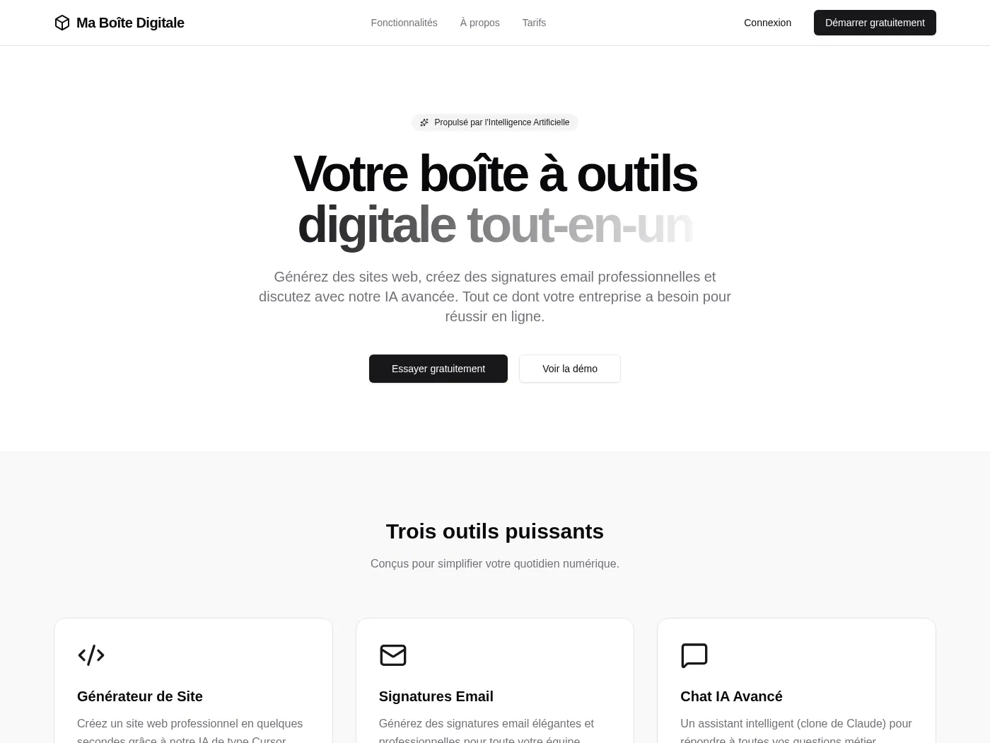 Ma Boîte Digitale